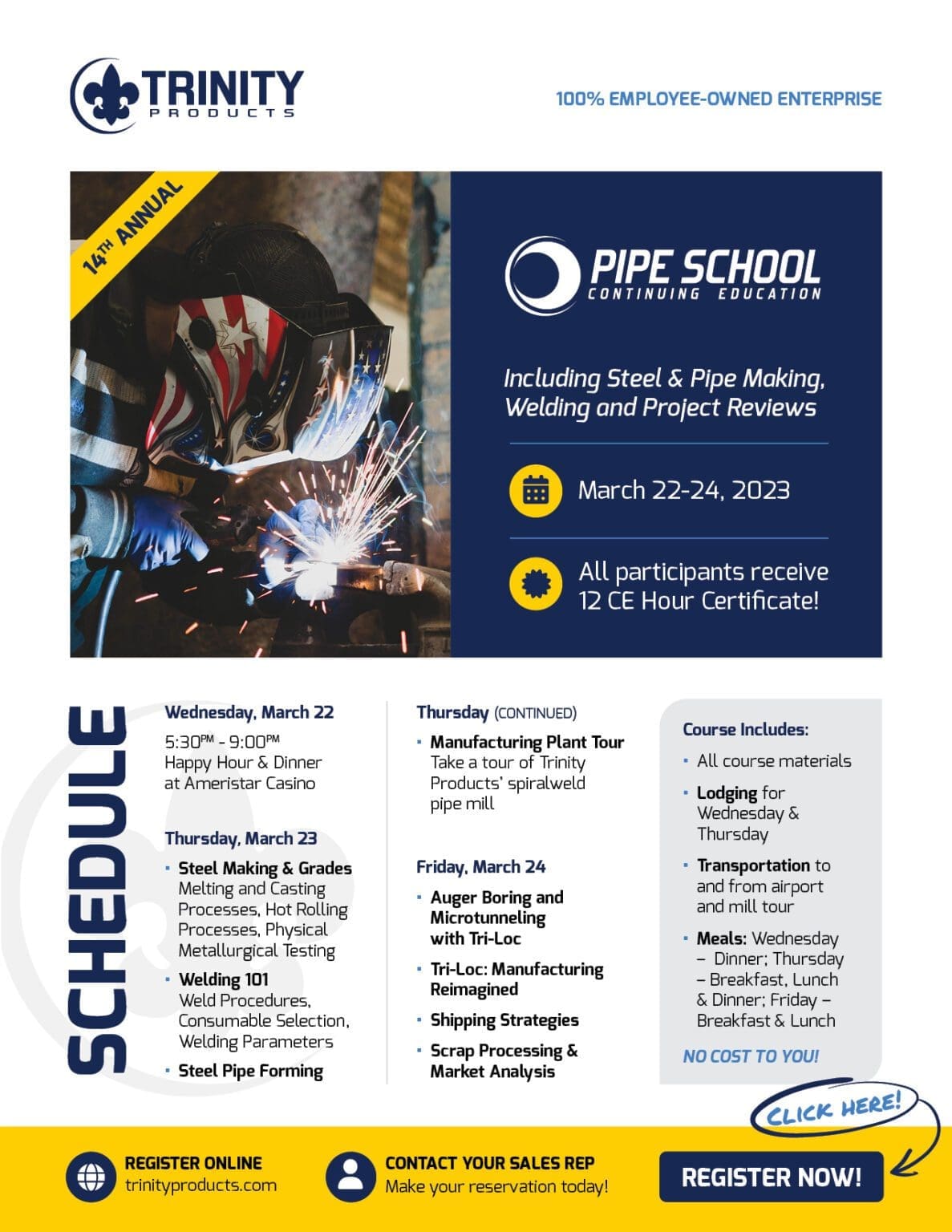 Pipe School - Trinity Products